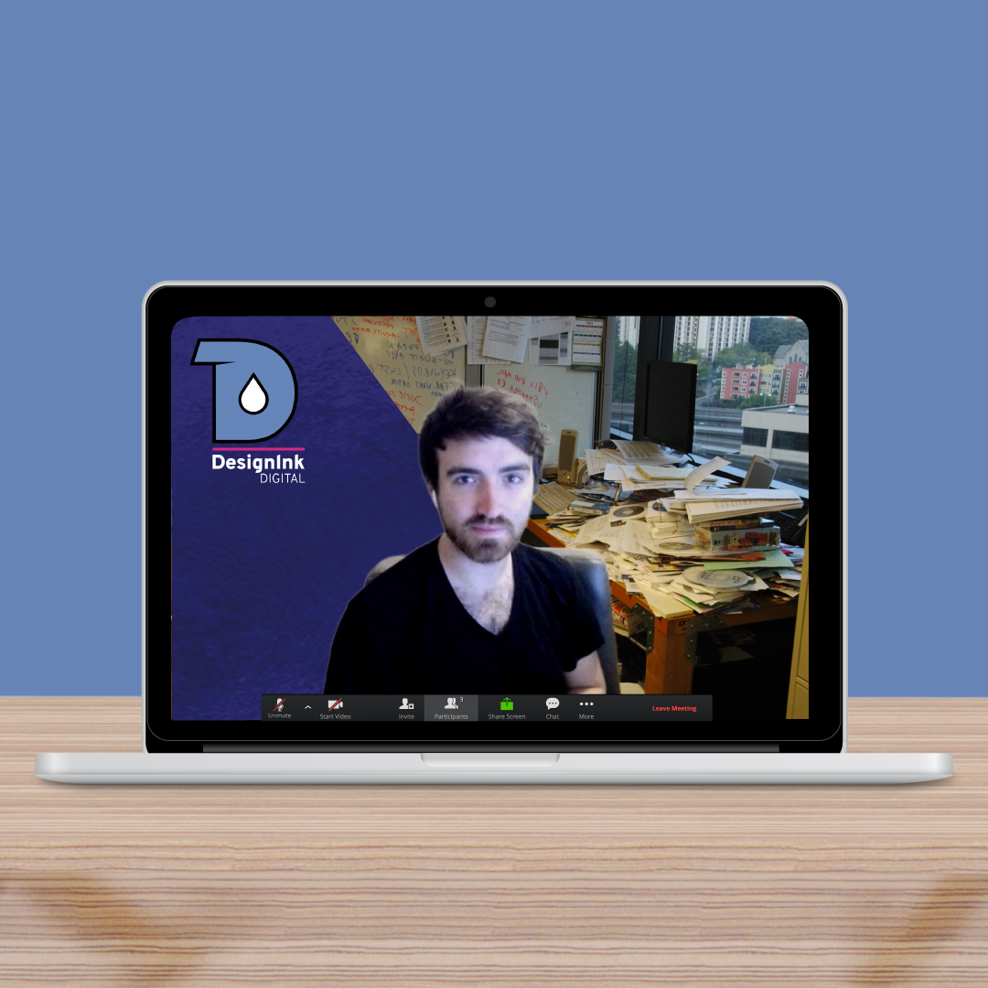 Virtual Backgrounds by DesignInk Digital | Professional and Branded